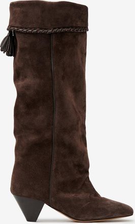 Isabel Marant Bottes Elita - Femme - Chocolat - Taille36 - Isabel Marant