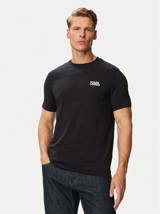 Karl Lagerfeld T-Shirt 755781 563235 Dunkelblau Regular Fit
