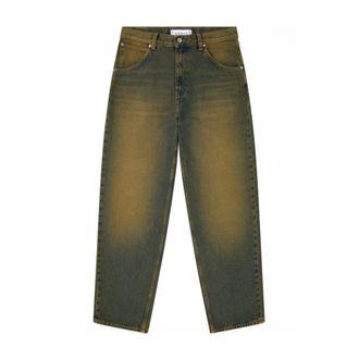 Edwin Homme, Jeans, Bleu, Taille: W34 Jean taille haute lavé