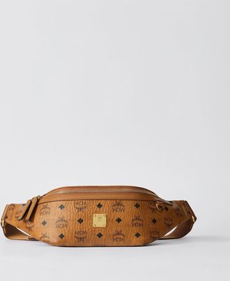 MCM Fursten G&uuml;rteltasche in Visetos COGNAC VISETOS