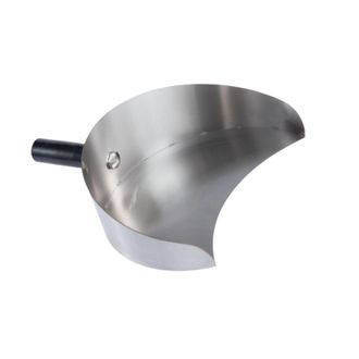 Colcolo Handgehaltene Fleischauffangpfanne, Drehspie&szlig;-Fleischschaufeln, stabiles Grillzubeh&ouml;r, Grillschaufeln, tragbar f&uuml;r Lagerfeuer, Party, Restaurant