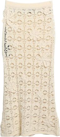 Pinko Pinko, Femme, Jupes, Beige, Taille: 38 FR Anthemis Skirt