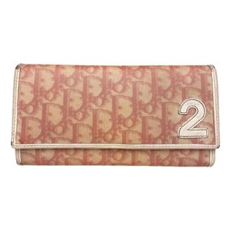 Dior Portefeuille Vintage Pre-owned - Femme - Pre-owned - Rose - Taille: ONE Size