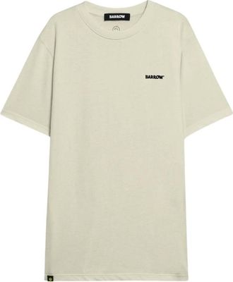 Barrow Barrow, unisex, Tops, Beige, Taille: XS T-Shirt In Jersey Iconic