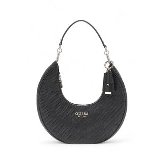 Guess Mirema Woven Hobo - - Bags - Damen - Schwarzk - ONE SIZE