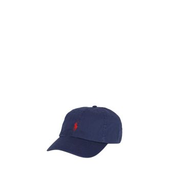 Ralph Lauren Homme, Accessoires, Bleu, Taille: ONE Size Casquette de baseball en coton avec poney