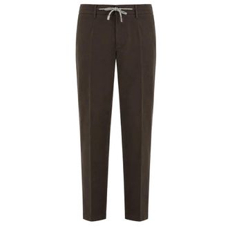 Eleventy Tapered Hosen - - Trousers - Herren - Braun - W32