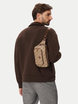 Guess G&uuml;rteltasche HMMILO P6398 Dunkelbeige