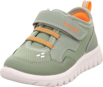 Superfit Jungen Sport7 Mini Lauflernschuh, Hellgr&uuml;n Orange 7500, 20 EU