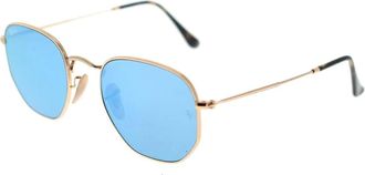 Ray-Ban unisex, Accessoires, Jaune, Taille: 51 MM Hexagonal Lunettes de soleil