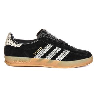 adidas Femme, Chaussures, Noir, Taille: 39 1/3 EU Noir Blanc Gazelle Indoor Chaussures Femme
