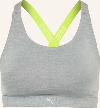 Puma Sport-Bh 3d Knit grau