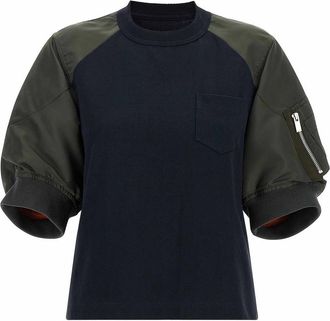 sacai T-Shirt - Bleu