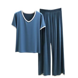 Generic Ensemble de surv&ecirc;tement 2 pi&egrave;ces pour femme - Surv&ecirc;tement surdimensionn&eacute; &agrave; manches longues et pantalon de jogging - Surv&ecirc;tement de sport en velours po
