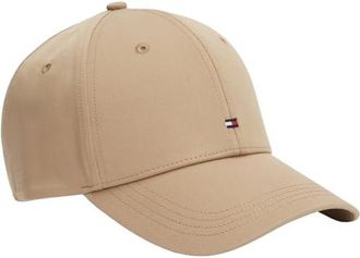 Tommy Hilfiger Th Flag Cotton 6 Panel Cap Am0Am13008 Capuchon, Beige (Driftwood Taupe), Taille Unique Homme
