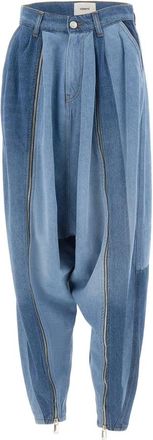 Coperni Femme, Jeans, Bleu, Taille: 36 FR Sarouel Jeans