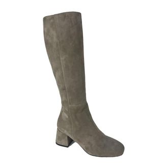 Donna Lei Stilvolle hohe Stiefel - - Shoes - Damen - Grau - 39 EU