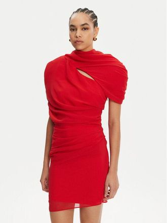 Jacquemus Coctailkleid 24H251DR130-1555 Rot Regular Fit