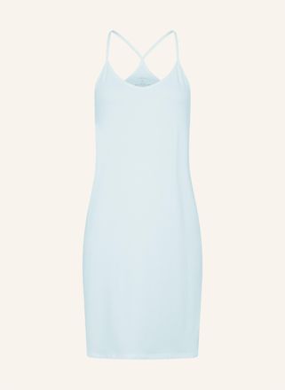 erlich textil Erlich Textil Light Touch Tr&auml;gernachthemd Aus Lyocell - Seidig Weich blau
