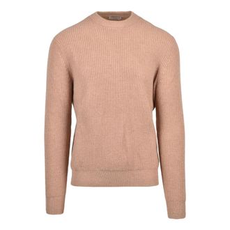 Ballantyne Gerippter Pullover aus Wollmischung - - Knitwear - Herren - Braun - M