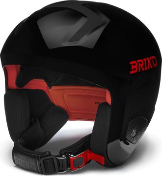 Briko Vulcano 2.0, Helmet Uni Erwachsene, Schwarz, M