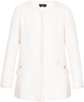 Faina Blazer Frauen cremefarben