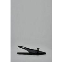 Balenciaga Nano Bow Sling Slingback Flat