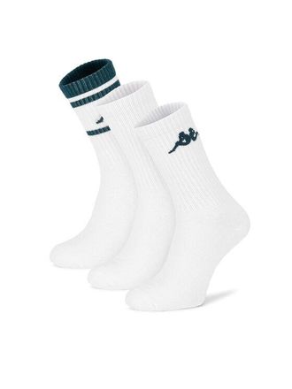 Kappa Lange Socken KR_SUPERT_AW26 (3-PACK) Wei&szlig;