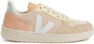 Veja Baskets V-10 en cuir su&eacute;d&eacute;