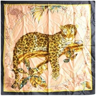 Ferragamo Foulard en soie Pre-owned - Femme - Pre-owned - Multicolore - Taille: ONE Size