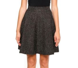 Antonino Valenti Metallic A-Line Skirt Size S