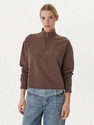 Rvca Sweatshirt Glory 23B033505 Braun Relaxed Fit