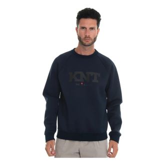 Kiton Crewneck Sweatshirt - - Sweatshirts & Hoodies - Herren - Blau - XL