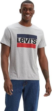 Levi's Herren Sportswear Logo Graphic T-Shirt,Grey,L