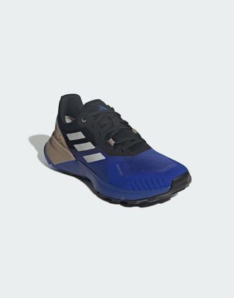 adidas Terrex Soulstride RAIN.RDY - Trailrunning-Schuhe in Semi Lucid Blue/Grey One/B-Blau