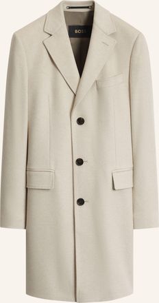 HUGO BOSS Mantel L-Hal-264 Regular Fit beige