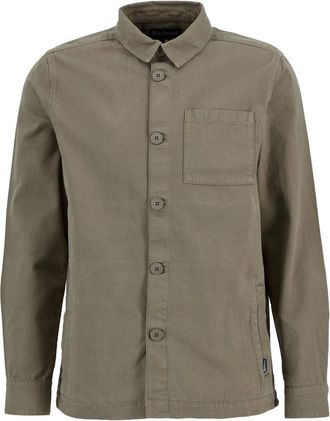 Barbour Festes Overshirt aus Baumwolle in Washed-Qualit&auml;t in
