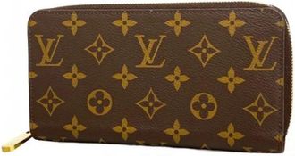 Louis Vuitton unisex, Pre-owned, Brun, Taille: ONE Size Portefeuille en tissu vintage Pre-owned