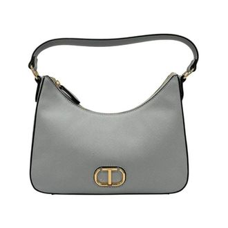 Twinset Femme, Sacs, Bleu, Taille: ONE Size Sac bandouli&egrave;re en cuir PU