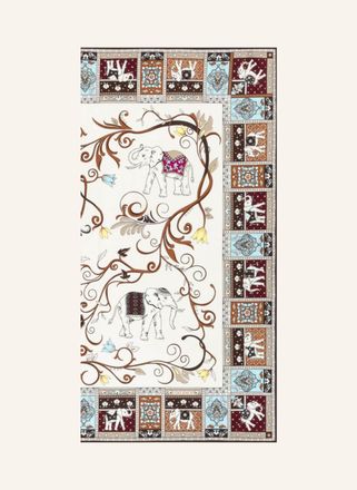 Roeckl Seidentuch Lucky Elephant beige