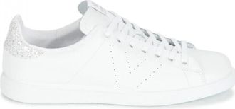 Victoria Homme, Chaussures, Blanc, Taille: 36 EU Tennis Leather Baskets