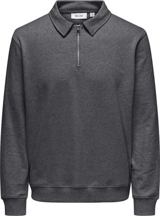 Only & Sons Onsdavid Reg Half Zip Sweat