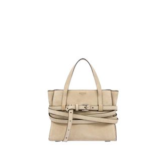Moschino Femme, Sacs, Brun, Taille: ONE Size Tie Me Small Handbag