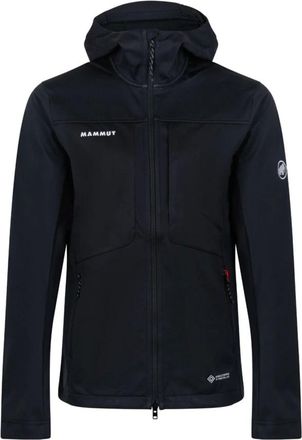 Mammut Homme, Sport, Noir, Taille: S Veste Softshell &agrave; Capuche En Tissu Technique