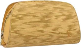 Louis Vuitton Pochette Pre-owned - Femme - Pre-owned - Jaune - Taille: ONE Size