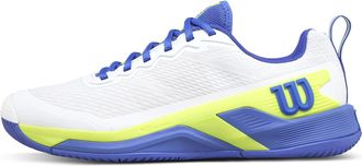 Wilson Herren Rush Pro 4.5 Tennisschuhe Allcourtschuh Wei&szlig;-Blau EU 44 2/3 Neu