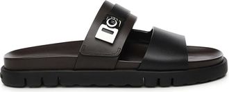 Ferragamo Homme, Chaussures, Noir, Taille: 39 EU Tongs