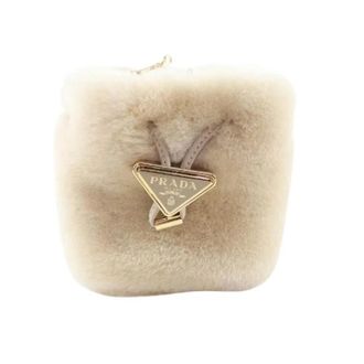 Prada Pre-owned Shearling Mini Shoulder Bag - - Pre-owned - Damen - Beige - ONE SIZE