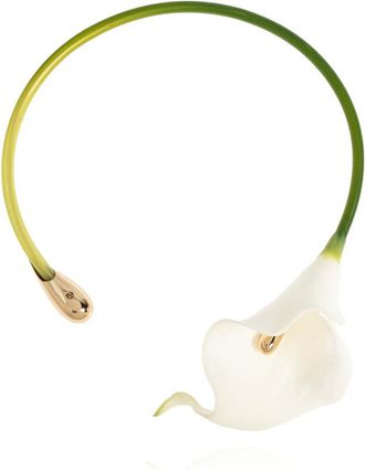 Cult Gaia Femme, Accessoires, Vert, Taille: ONE Size Choker Calla