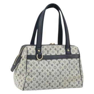 Louis Vuitton Sac &agrave; main vintage en toile Pre-owned - Femme - Pre-owned - Bleu - Taille: ONE Size